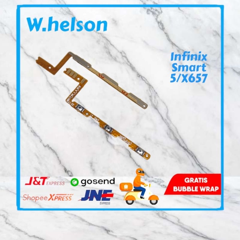 Jual Flexible Power Flexible On Off Volume Infinix Smart 5/X657 | Shopee Indonesia