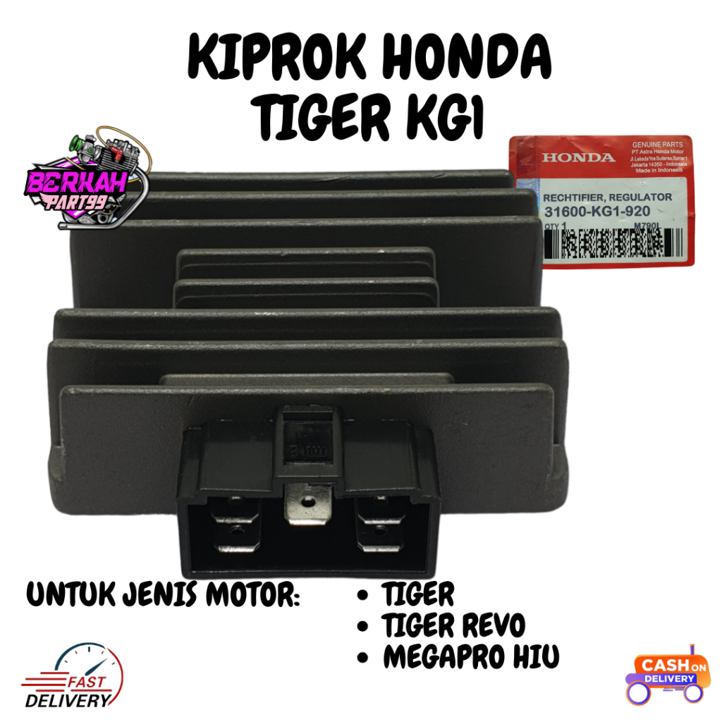 Jual KIPROK REGULATOR HONDA TIGER MEGA PRO MEGAPRO HIU TIGER REVO ...