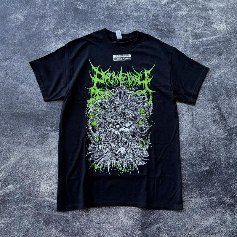 Jual KAOS BAND OFFICIAL ORGANECTOMY - ABOMINATION | Shopee Indonesia