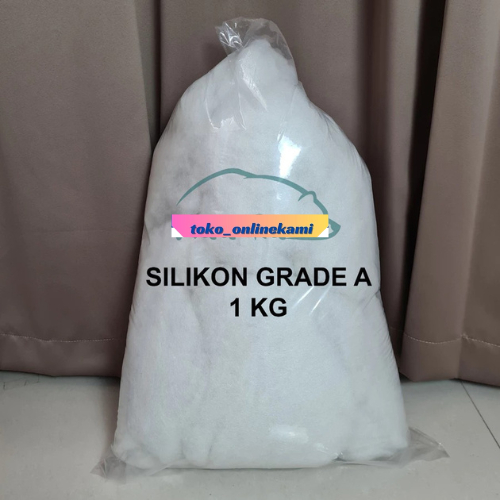 Jual Dakron 1KG Silicon Premium Quality Grade AAA Putih Bersih Isian ...