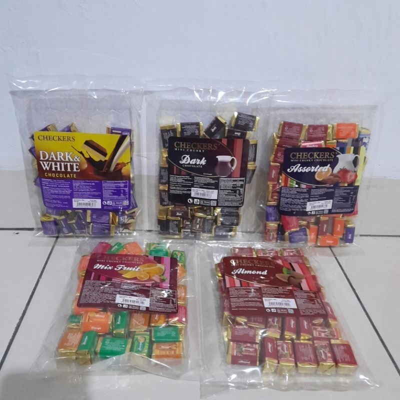Jual CHECKERS MINI CHUNKY CHOCOLATE ALL VARIAN | Shopee Indonesia