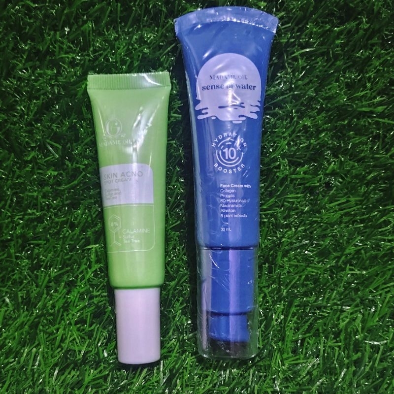 Jual Madame Gie Skin Acno Spot Cream 20g&Sense Of Water Face Cream 30ml | Shopee Indonesia