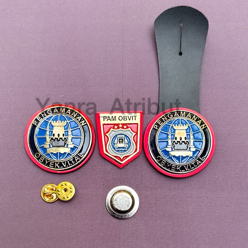 Jual Atribut Pin Pengaman Obyek Vital / Wing Pamobvit Gantungan Pam ...