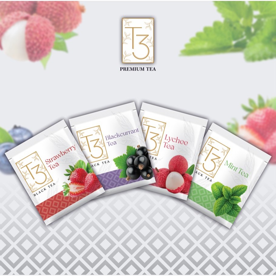 Jual T3 Premium Tea Mix Box - (1 pack 30 g / 20 sachet @ 1.5 g ...