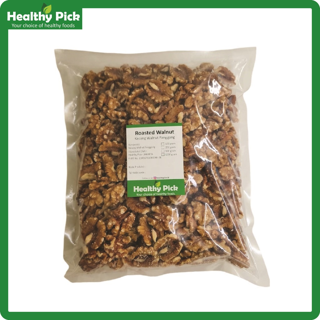 Jual Roasted Walnut 1kg Kacang Walnut Panggang 1000 gram | Shopee Indonesia
