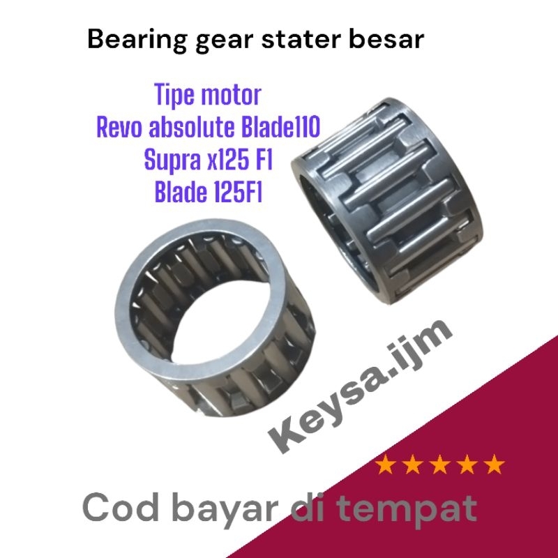 Jual bearing bambu gear stater besar Revo absolute Blade 110 Supra 125 ...