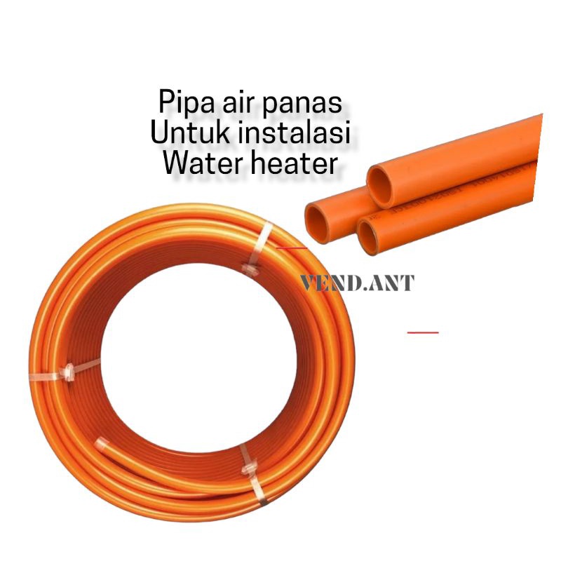 Jual pipa air panas ukuran 12 inchi untuk instalasi water heater jual ...