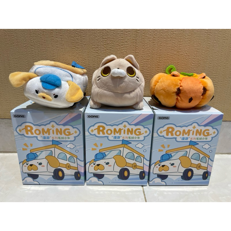 Jual POPMART GONG Roaming Series Plush Toy Car | Shopee Indonesia