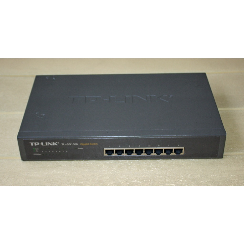 Jual HUB SWITCH 1000 GIGABIT 8 PORT RACK MOUNT TP-LINK TL-SG1008 ALL ...