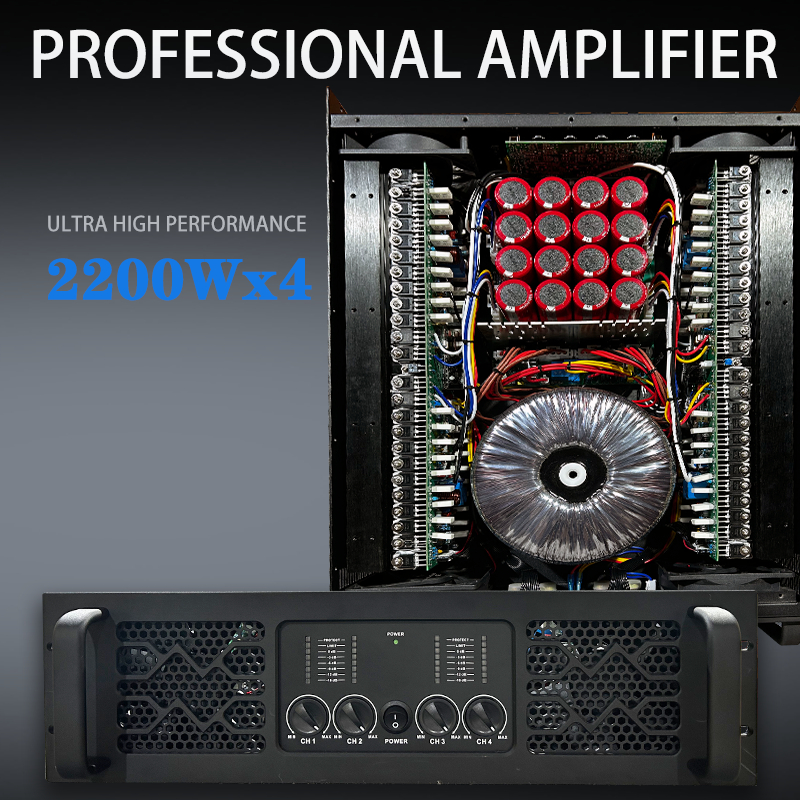 Jual PADON Model baru, audio profesional, empat saluran, amplifier ...