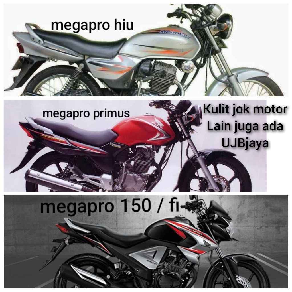 Jual Kulit Jok Megapro Primus, Megapro 150 Fi & Megapro Lama Original ...