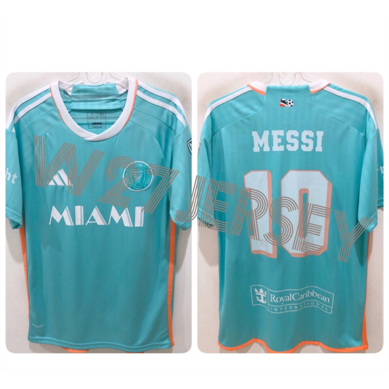 Jual JERSEY INTER MIAMI 3RD 2024-2025 name player Messi + Patch ...