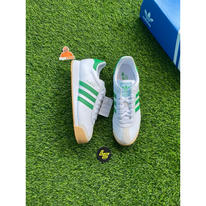 Jual Adidas Samoa White Green | Shopee Indonesia