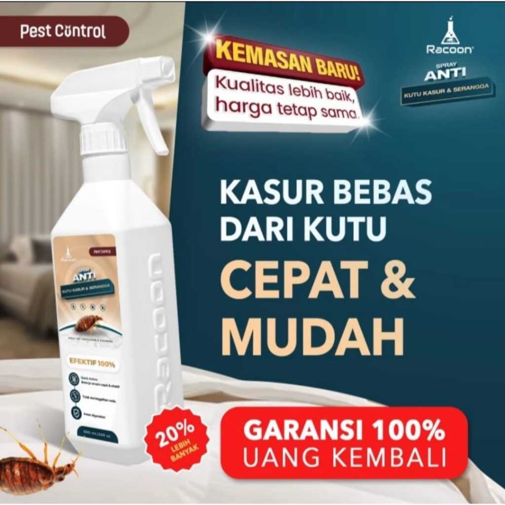 Jual Bed Bugs Spray Obat Pembasmi Tungau Kutu Kasur Anti Tungau Kutu ...