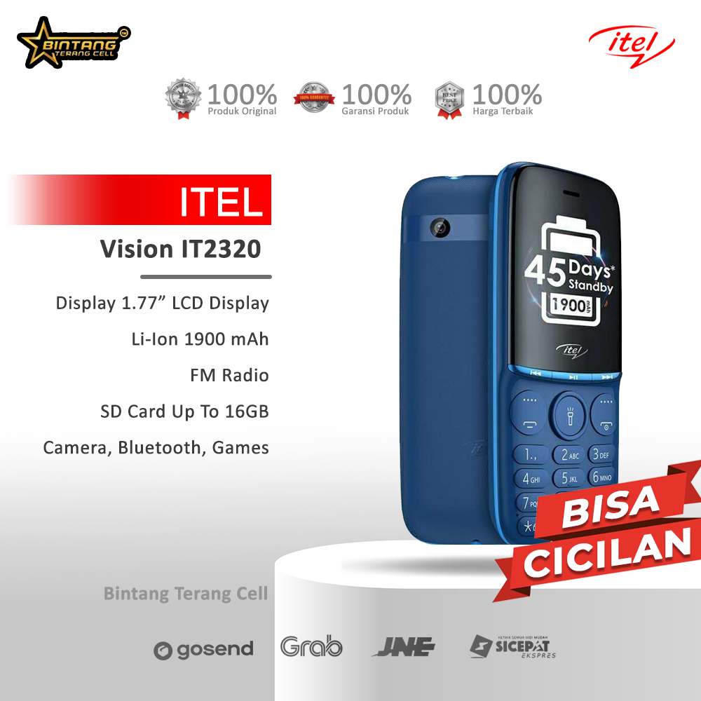Jual Itel Vision IT2320 Classic Phone Bergaransi Resmi | Shopee Indonesia