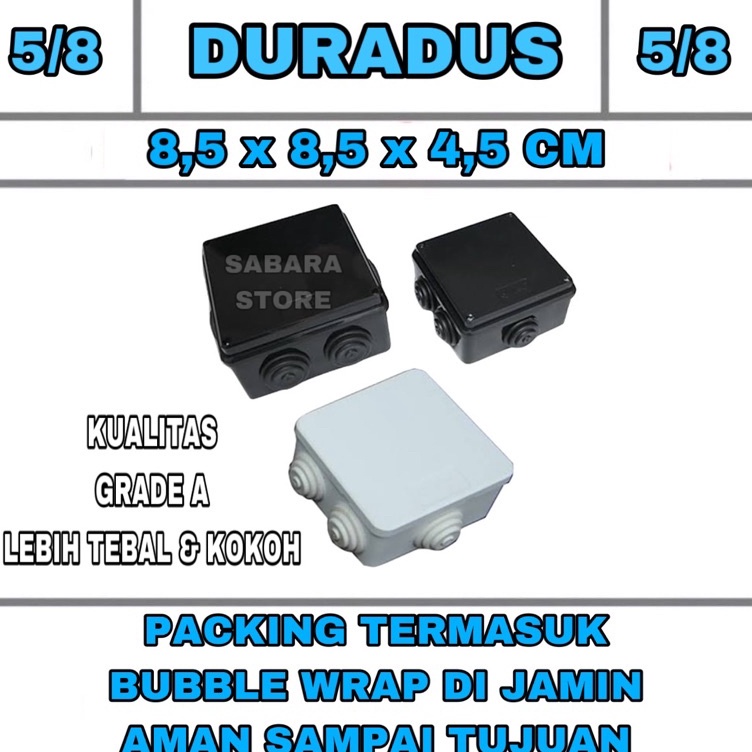 Jual Doradus Dorados Duradus Junction BOX CAMERA CCTV 58 waterproof ...