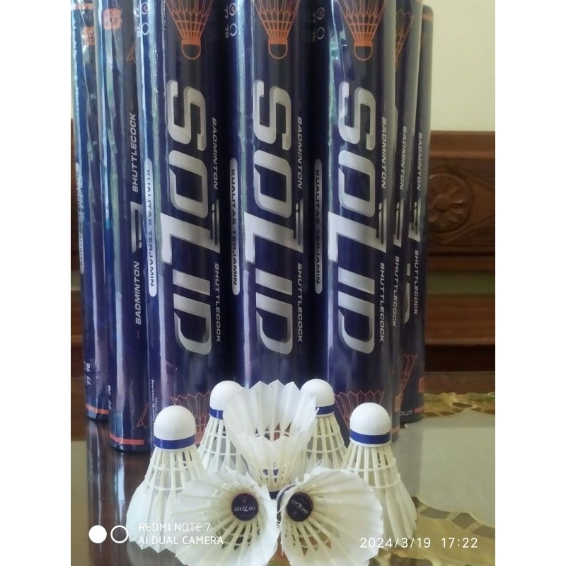 Jual Shuttlecock kok Solid 1 Slop (12pack) | Shopee Indonesia