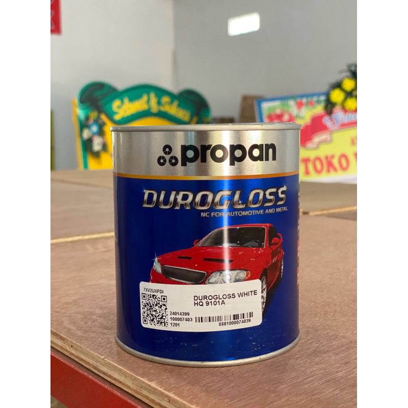 Jual Cat Duco Propan Durogloss White HQ (High Quality)/ Cat Kayu dan ...