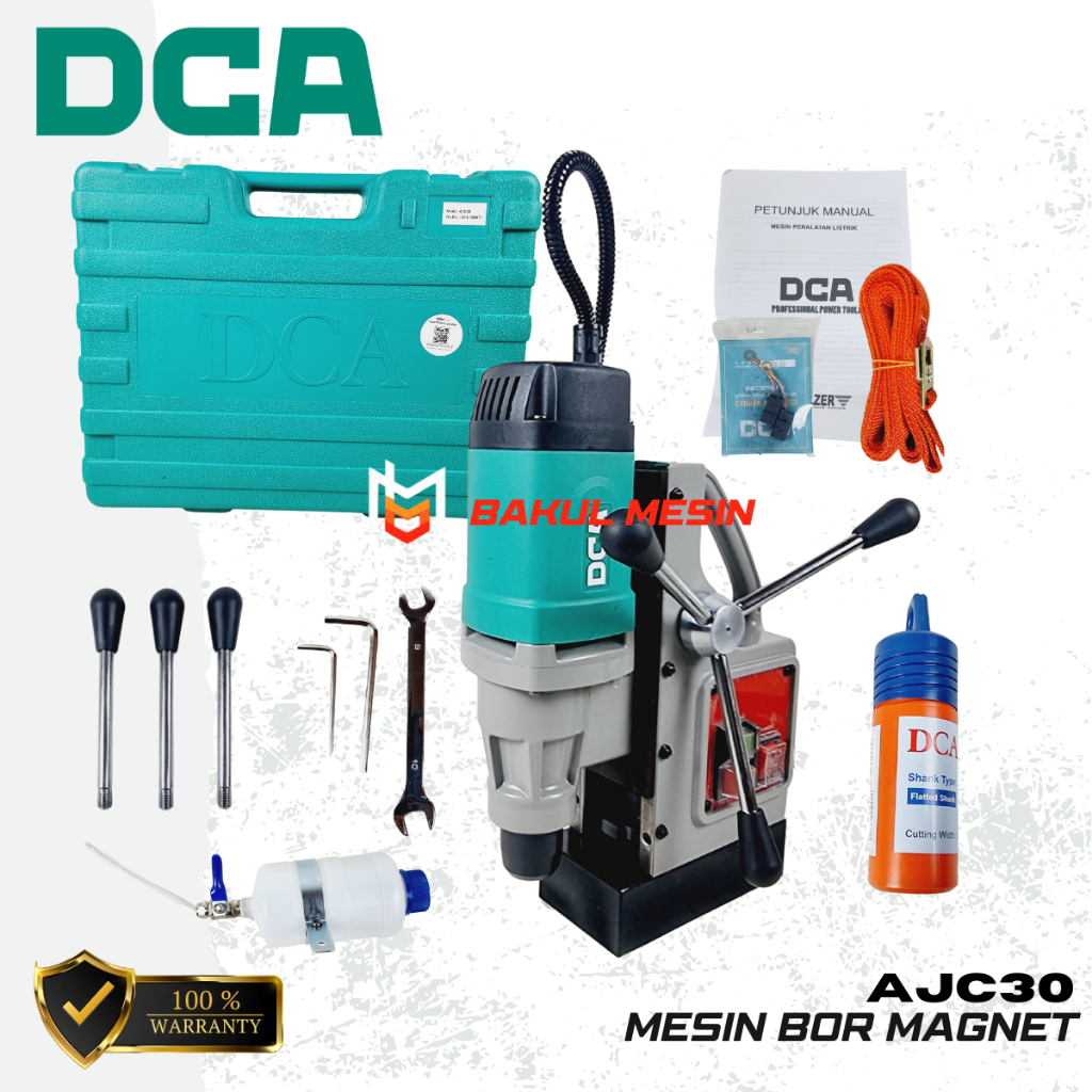 Jual Mesin bor magnet AJC30 DCA AJC 30 magnetic drill 30mm | Shopee ...