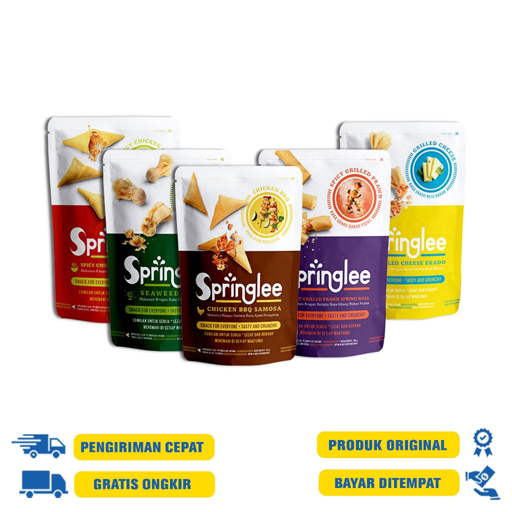 Jual Springlee Premium Package 70 G.R - Roll Spicy | Keju Bakar ...