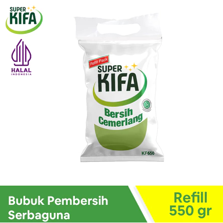 Jual Refill Super KIFA Kif All in 1 One Cleaner Bubuk Pembersih ...