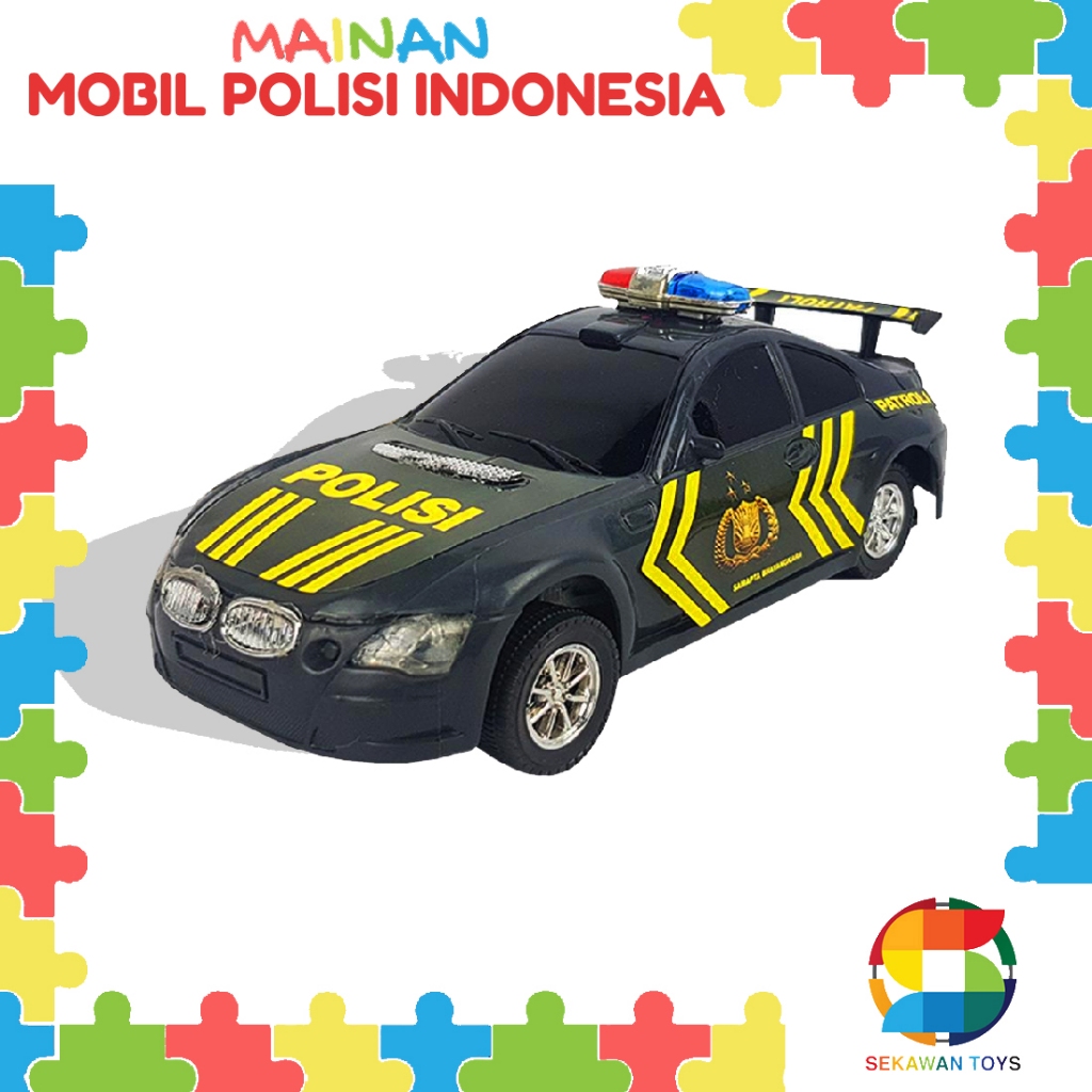 Jual Mainan Anak Mobil-Mobilan Polisi/ Mainan Mobil Polisi Indonesia ...