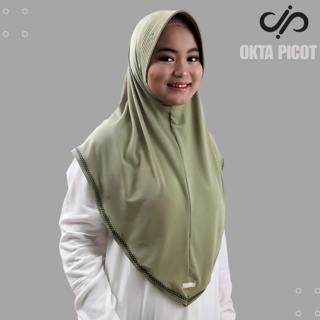 Jual Jamilah Hijab Okta Picot: Hijab Berkualitas Tinggi dengan Desain Elegan | Shopee Indonesia