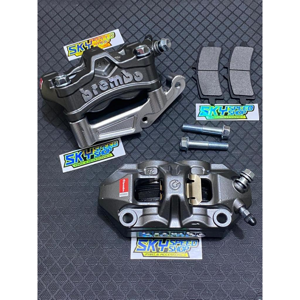Jual TERMURAH !! KALIPER CAKRAM RADIAL 4 PISTON 4p BIG 4 PISTON M7 PREMIUM NINJA R SS RR SATRIA ...