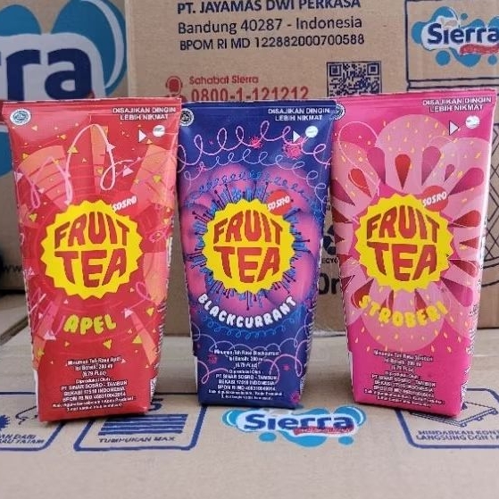 Jual Fruit Tea 200 ml Fruittea Fruitea Minuman Kemasan 200 ml | Shopee ...