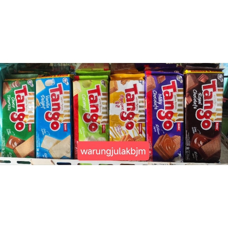 Jual aneka wafer tango 110gr | Shopee Indonesia