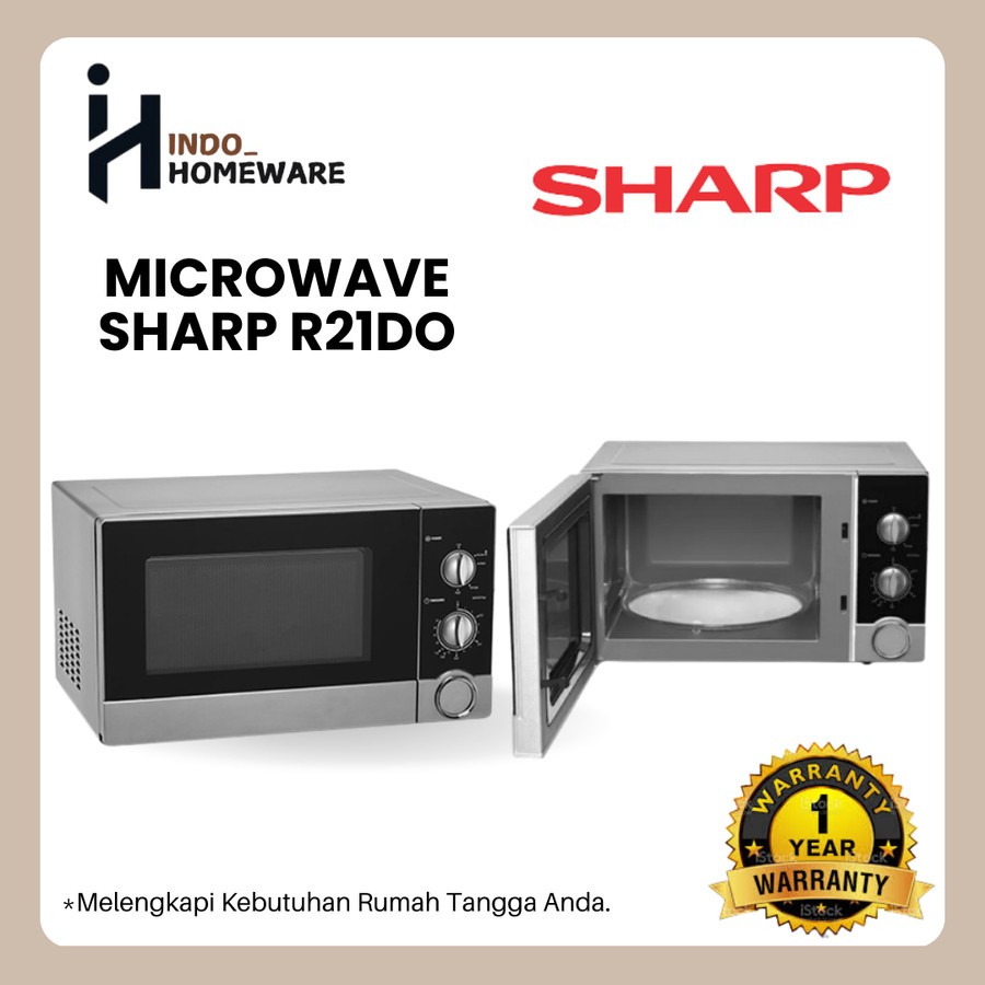 Jual MICROWAVE SHARP R21D0 STRAIGHT MICROWAVE 23 LITER/20LITER | Shopee Indonesia