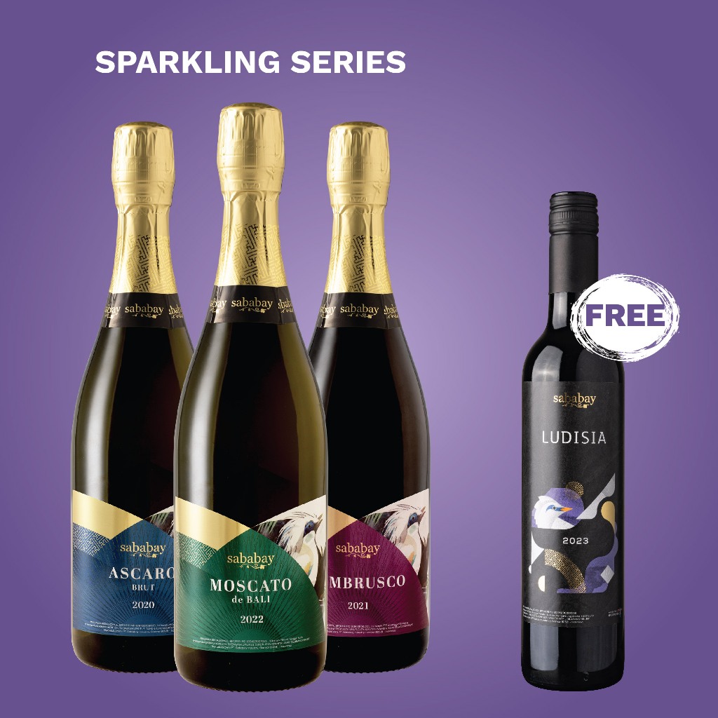 Jual Sababay Sparkling Couple bundling + Free 1 Ludisia 500ml | Shopee ...