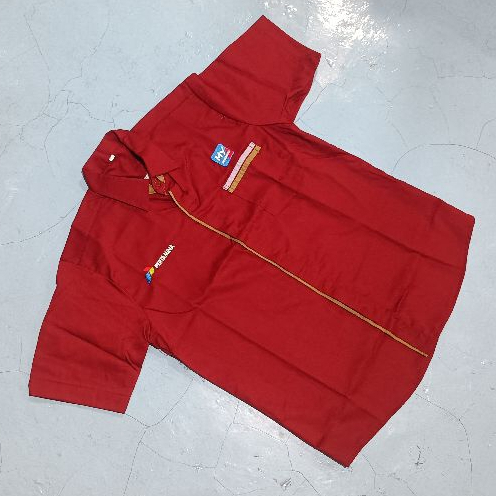 Jual NEW KEMEJA PROMOSI SPBU MOTIF LOGO MY PERTAMINA KEMEJA OPERATOR ...