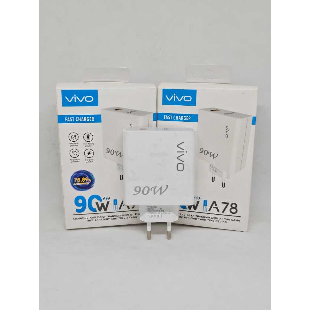 Jual Power Adapter VIVO A78 Fast Charger 90W SUPERVOOC | Shopee Indonesia