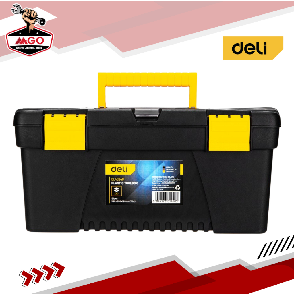 Jual Deli Tool Box / ToolBox / Kotak Perkakas / Tempat Penyimpanan ...