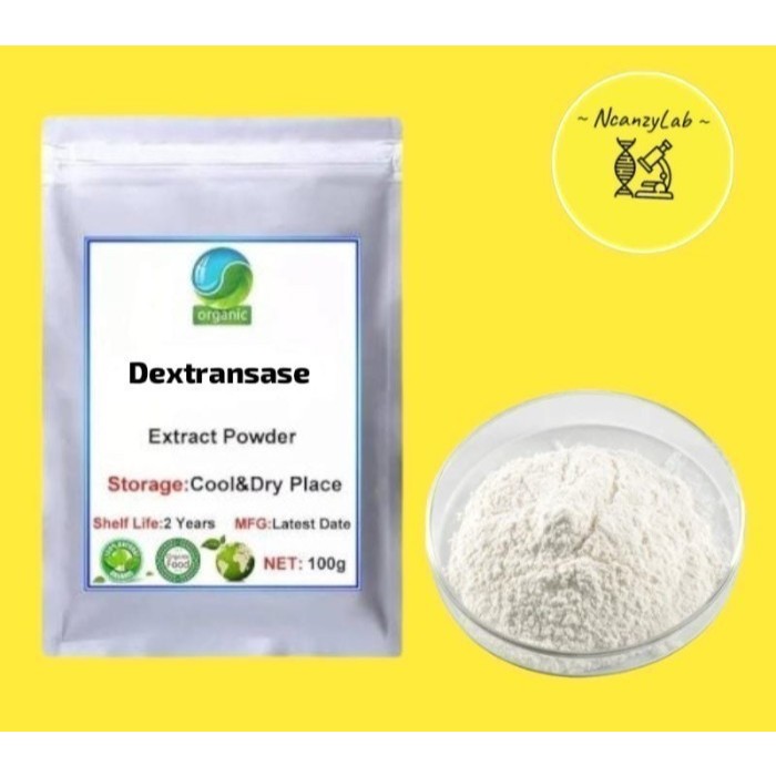 Jual 99% Bubuk Murni Enzim Dextranase / Dextransase Bubuk 2gr (Tester ...