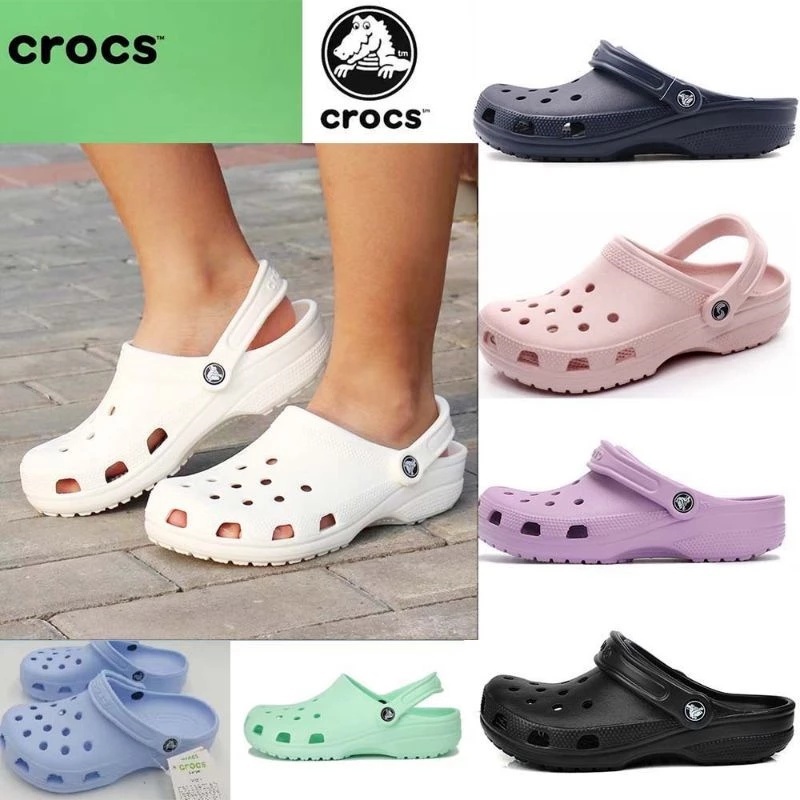 Jual Crocs Sandal Pria dan Wanita Anti Air Cross Bayaband Clog Baya ...
