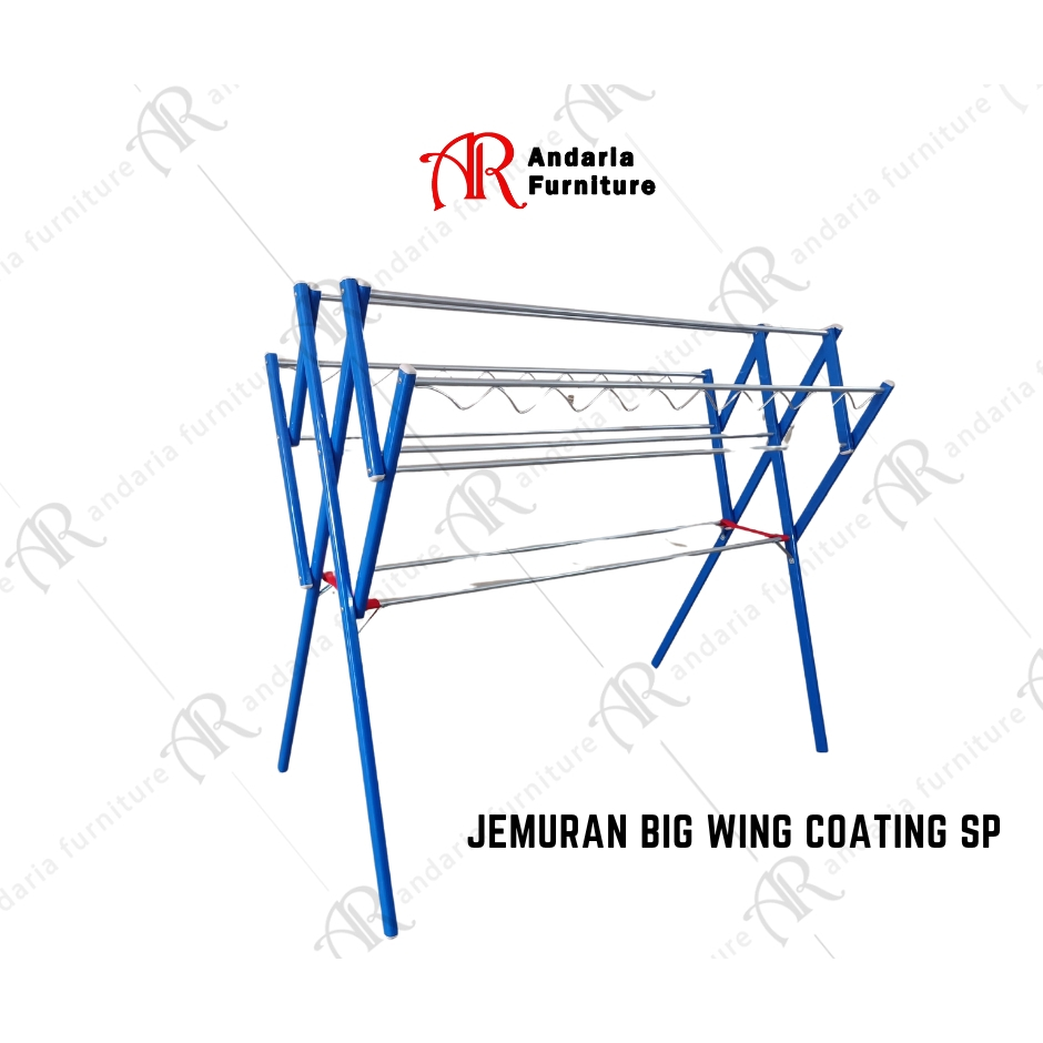 Jual Jemuran BIG Wing Coating SP | Rak Jemuran Pakaian | Jemuran Baju ...
