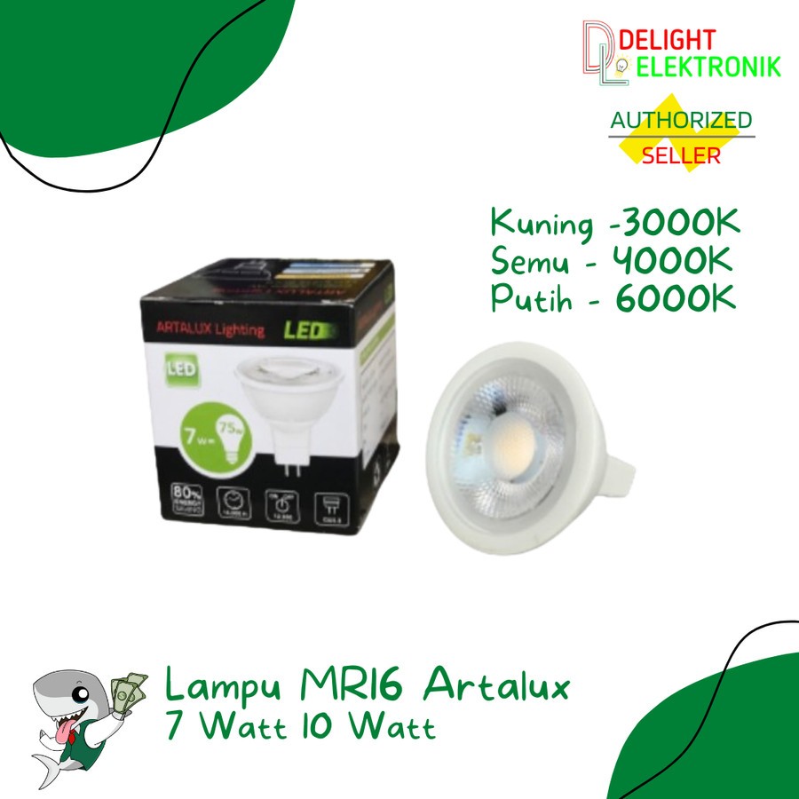 Jual Lampu LED Spotlight MR16 Artalux AR009 7 10W Watt | Shopee Indonesia