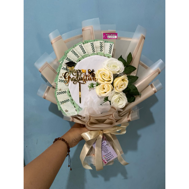 Jual buket Graduation Plus Uang | Shopee Indonesia
