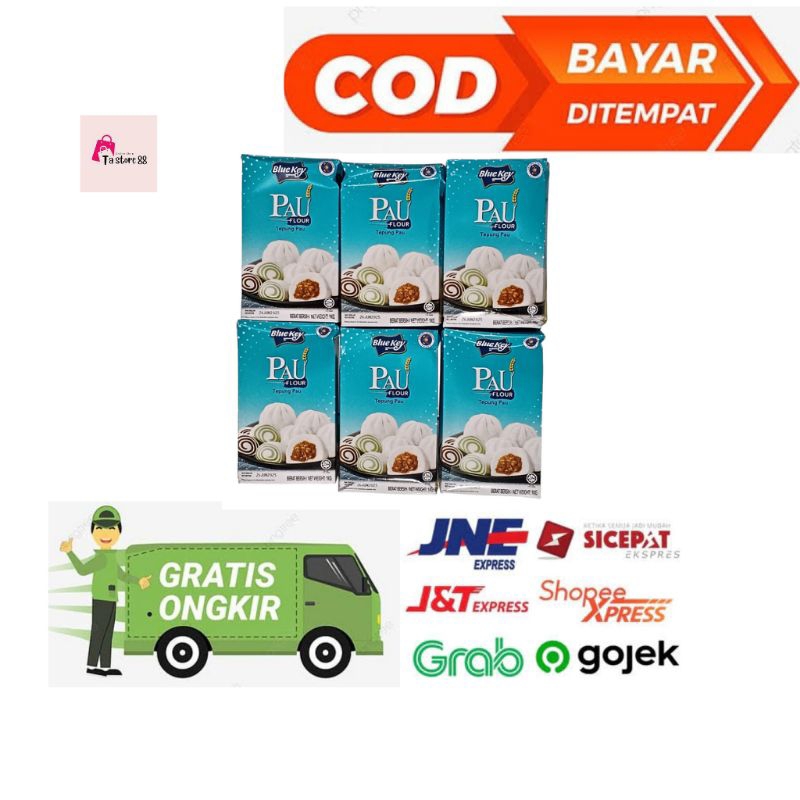 Jual Tepung Pao Blue Key Malaysia (Tepung membuat bakpao instan) pao ...