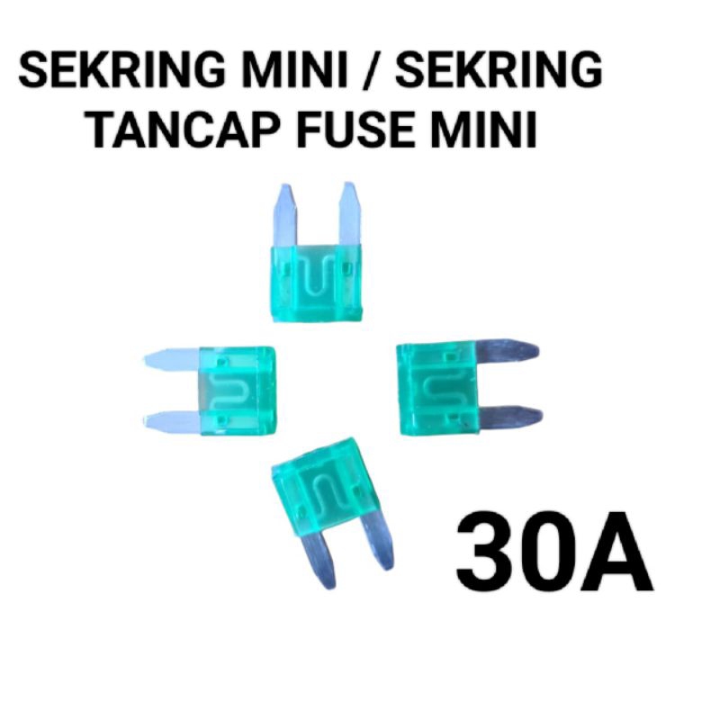 Jual Sekring Mini 10A/ 30A MOKINI/ Sekering (King) | Shopee Indonesia