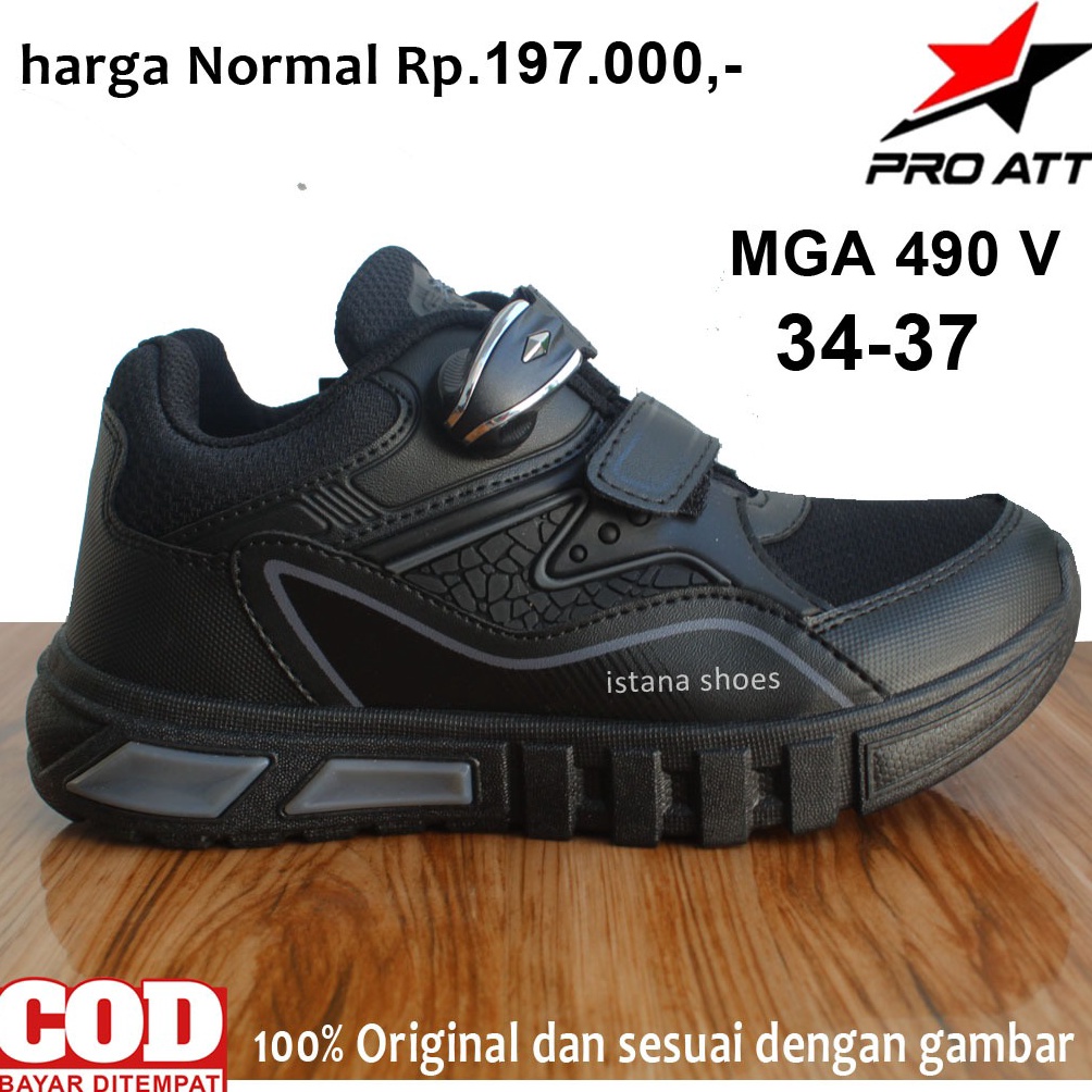 Jual SEPATU PRO ATT MGA MAGNET SEPATU SEKOLAH ANAK LAKI LAKI PEREMPUAN ...