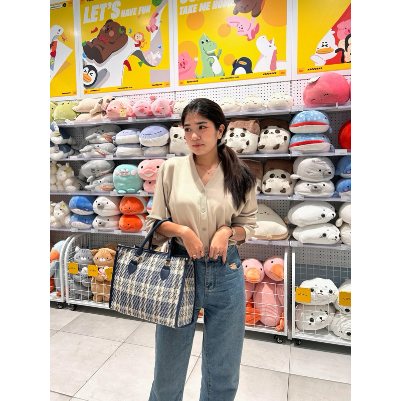 Jual Ava Knit Outer (Rib Knit Outer) | Shopee Indonesia