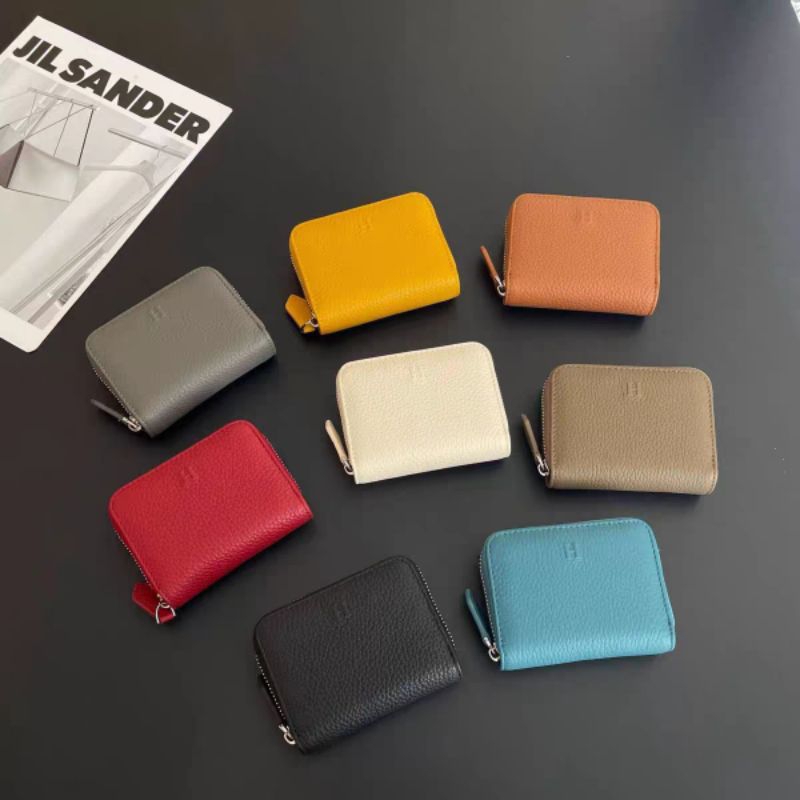 Jual Card Holder Dompet Resleting Logo H kulit asli | Shopee Indonesia