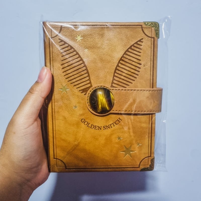 Jual NEW Miniso x Harry Potter Golden Snitch Hardcover Book With ...