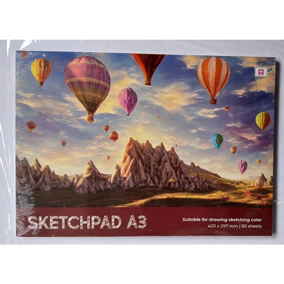 Jual ART K2J3 Sketchbook A3 buku gambar tebal ukuran A3 | Shopee Indonesia