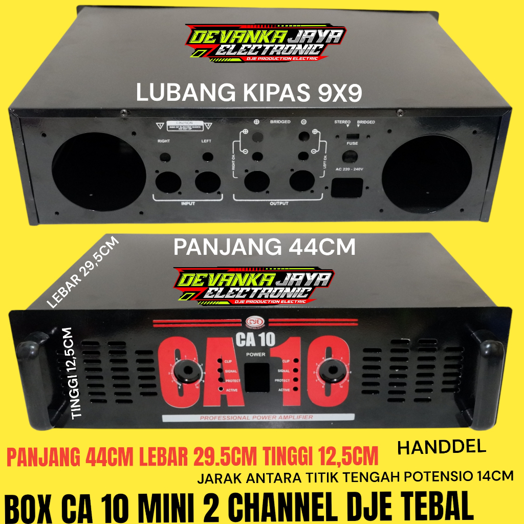 Jual Box Power Amplifier CA 10 Mini / Bok CA10 Series Bahan Tebal | Shopee Indonesia