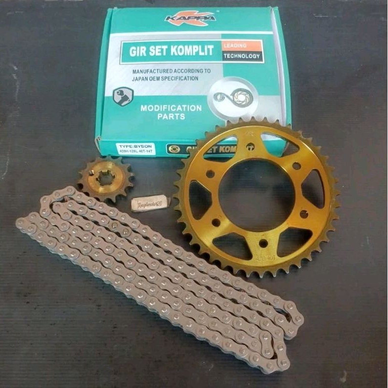 Jual GIR SET GEAR PAKET 14T-40T BYSON KARBURATOR PNP R15 V1 V2 XABRE ...