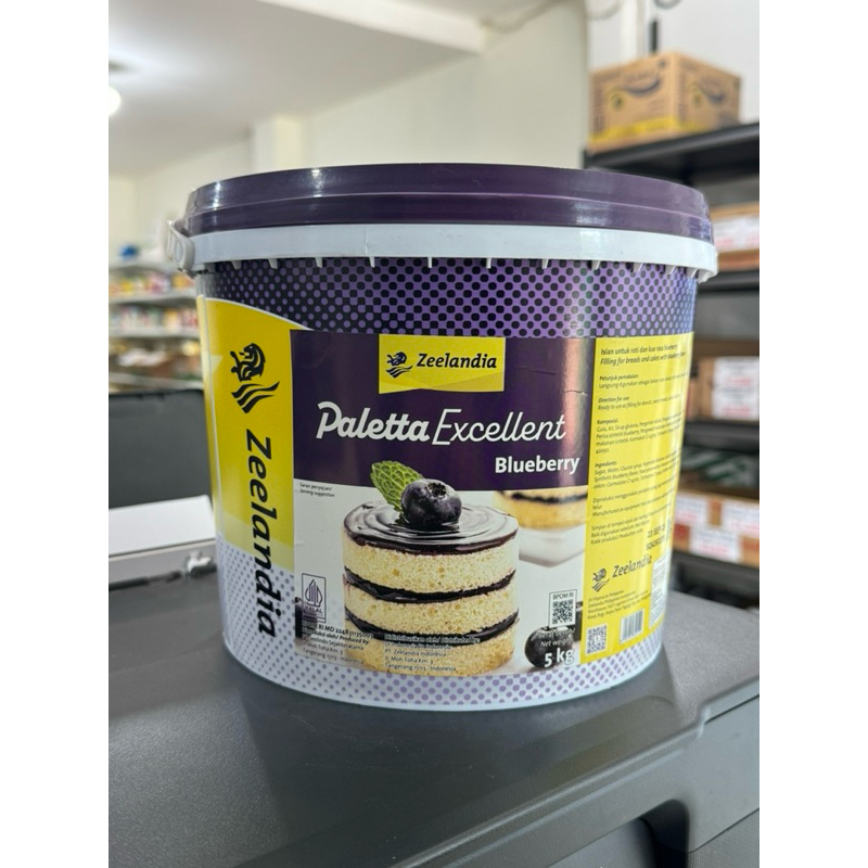 Jual Zeelandia paletta excellent blueberry 5Kg | Shopee Indonesia